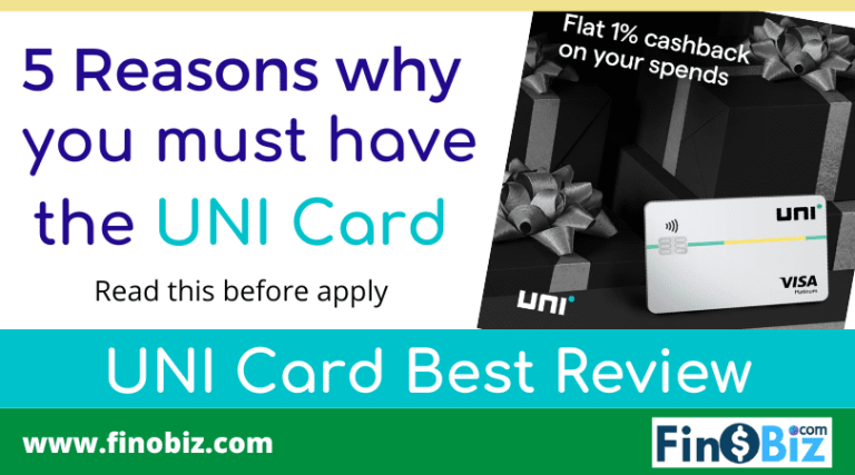 5 Reasons why you must have the UNI Card - Finobiz.com